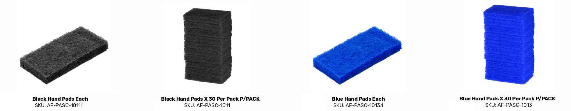 Scourers, Steelwools, Sponges & Cleaning Hand Pads